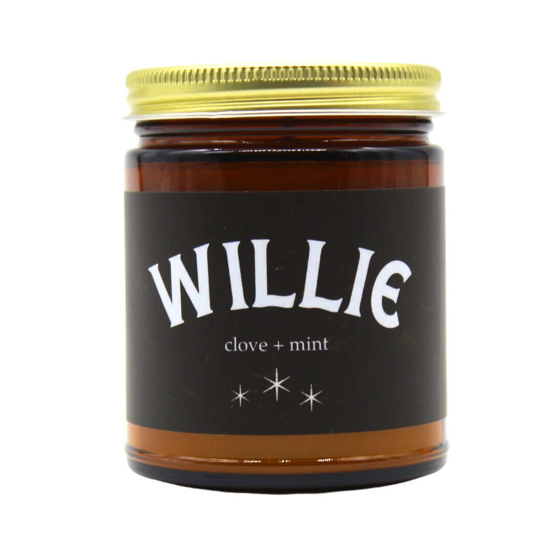 Willie | Clove + Mint / Nashville Christmas Gift, Gift Wrapped Candle ...