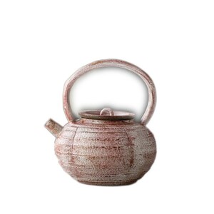 400ml Handmade Pottery Kettle-cherry Blossoms Pink Kettle-electronic Stove&charcoal Stove Kettle ...