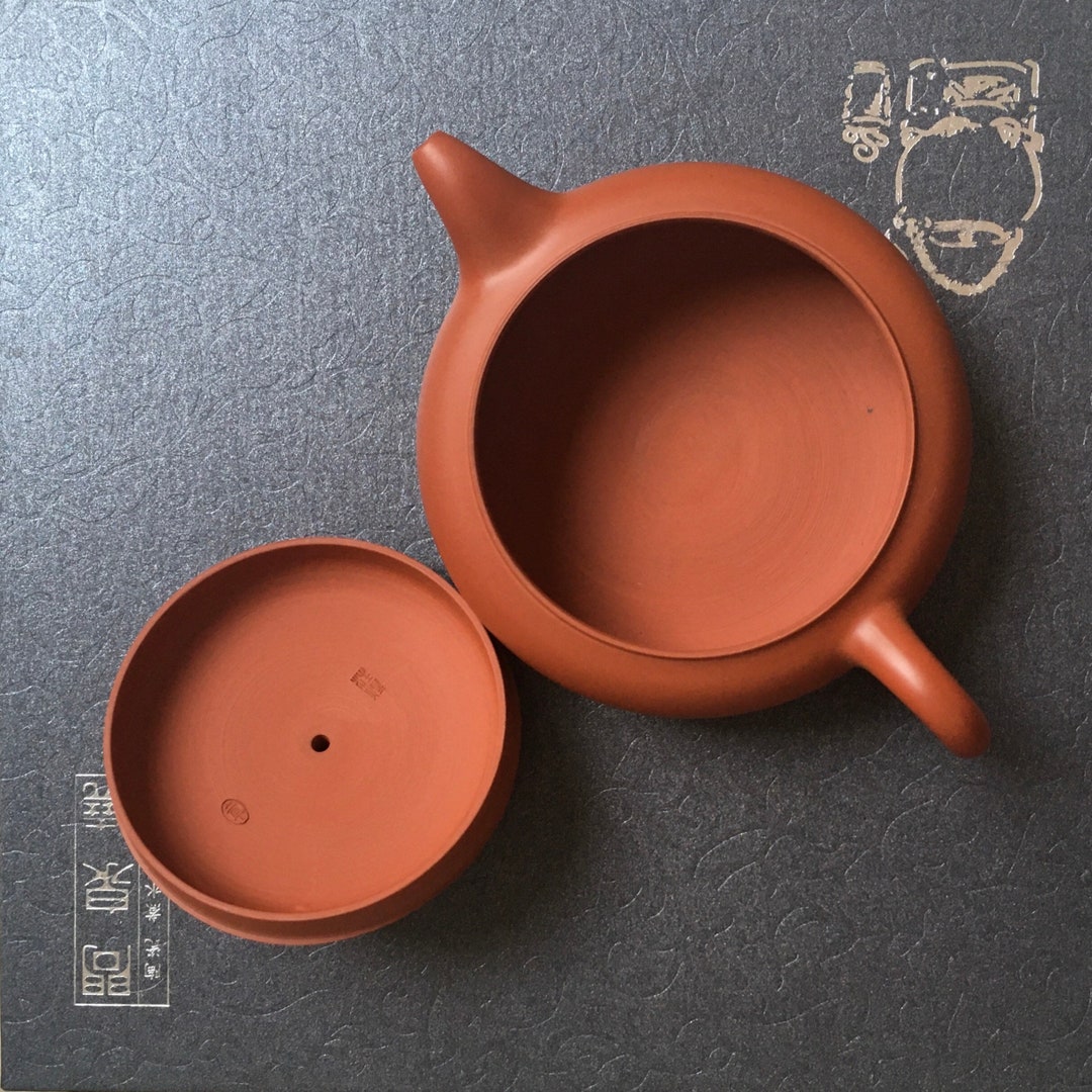 Handmade Chaozhou Red Clay Gongfu Teapot, Thin Body (110cc) - Etsy