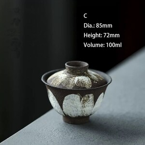 Handmade Zi Sha Clay Gaiwan,100-120ml - Etsy