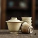 80ml Jingdezhen Blue and White Porcelain Gaiwan,line Drawing Lotus ...