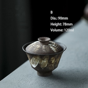 Handmade Zi Sha Clay Gaiwan,100-120ml - Etsy