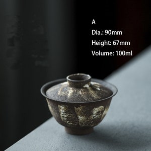 Handmade Zi Sha Clay Gaiwan,100-120ml - Etsy