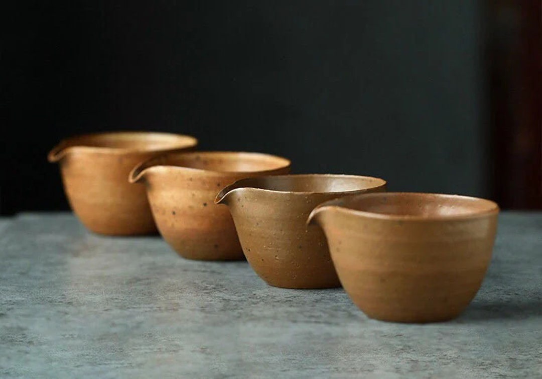 180ml Handmade Pottery Fair Cup/gongdaobei - Etsy