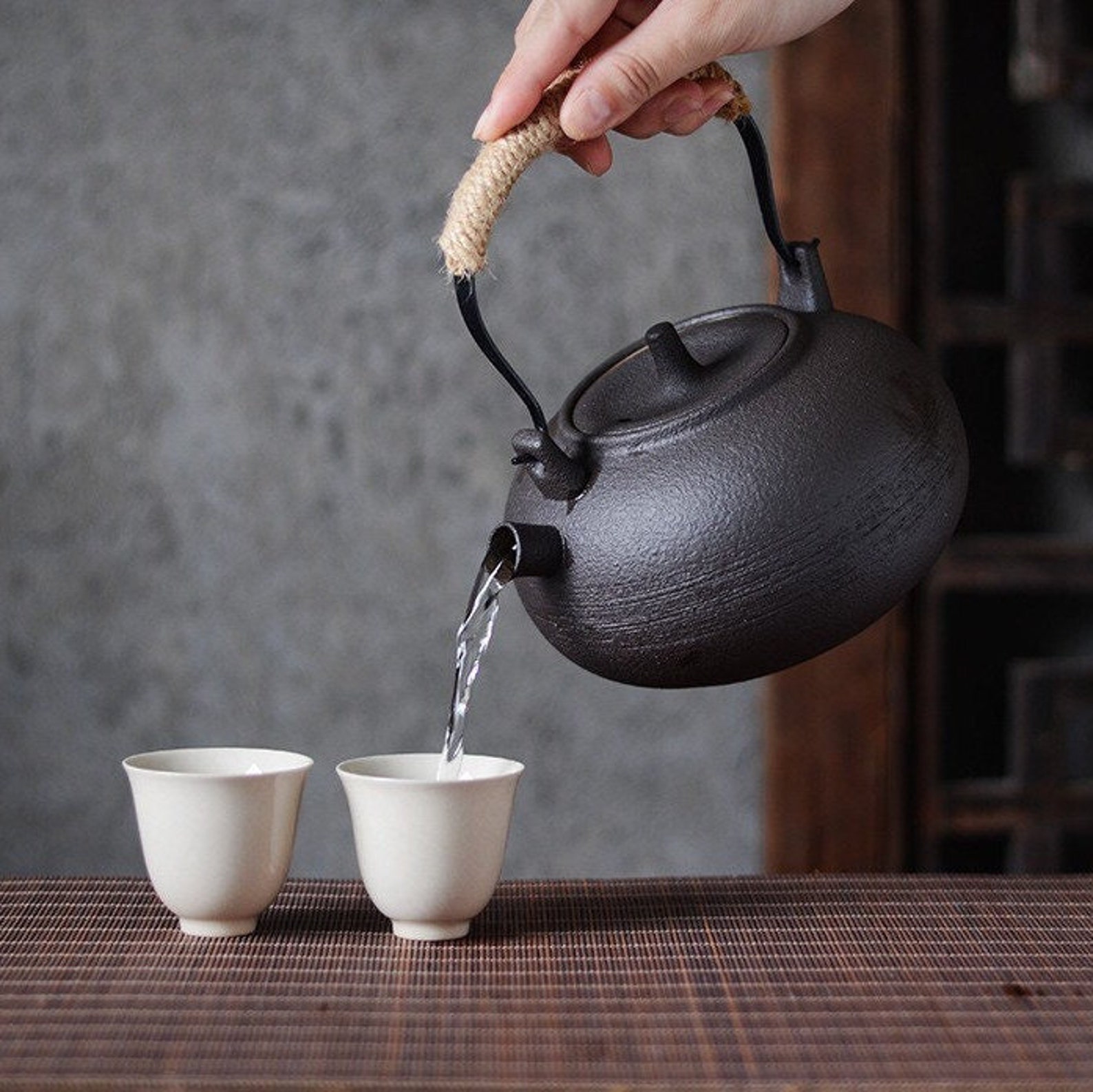 900ml Handmade Cu Tao Clay Kettle-electronic Stove&charcoal Stove ...