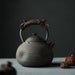 Wood Fired Kettle 800ml Handmade Top-handle Clay Kettle-electronic ...