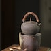 Wood Fired Kettle,600ml Handmade Zisha Clay Kettle,top Handle Kettle ...