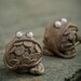 Tripod Golden Toad Tea Pet Incense Sticks,handmade Pottery Tea Pet - Etsy