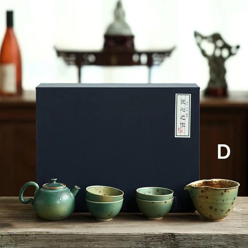 Handmade Teapot Setbanana Green Teapot Set - Etsy