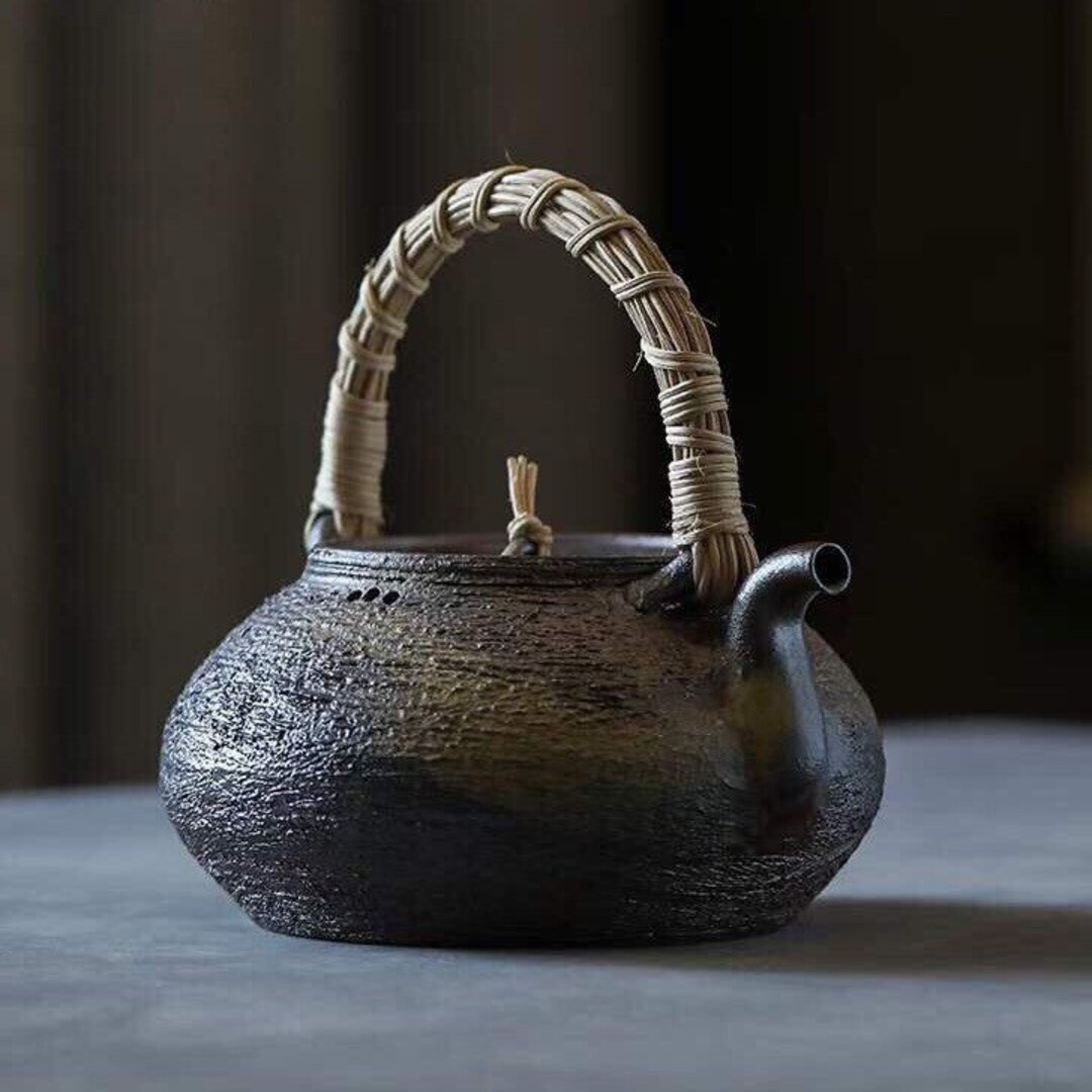 Wood Fired Kettle 800ml Handmade Clay Kettle-electronic Stove Kettle - Etsy UK