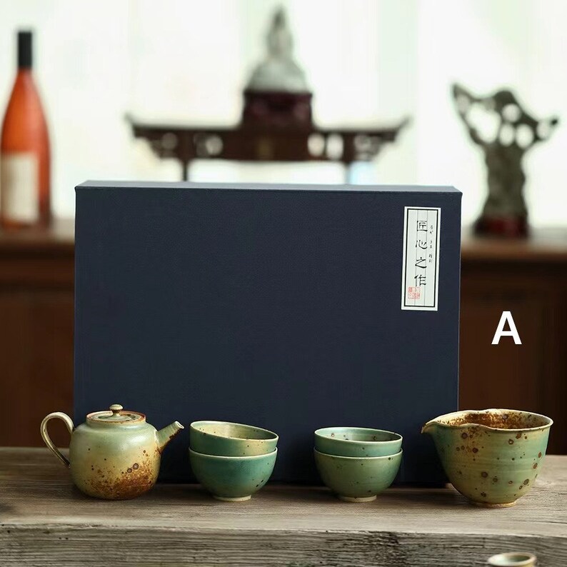 Handmade Teapot Setbanana Green Teapot Set - Etsy