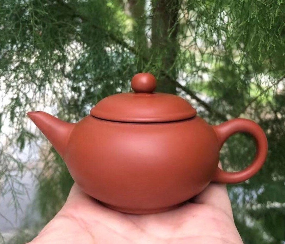 Handmade Chaozhou Red Clay Teapot, Shui Ping Design (100cc) - Etsy