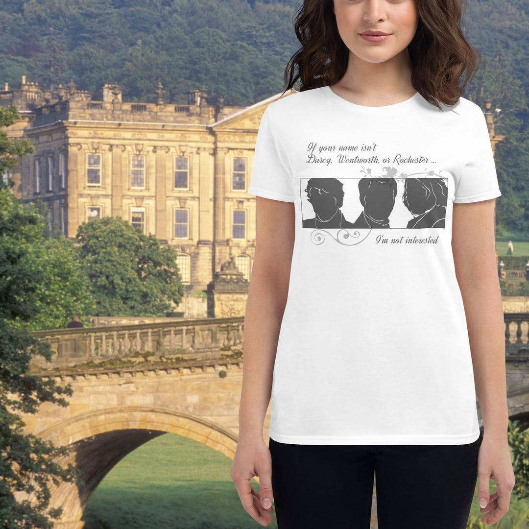 Darcy Wentworth and Rochester T-shrit, Pride and Prejudice T-shirt ...
