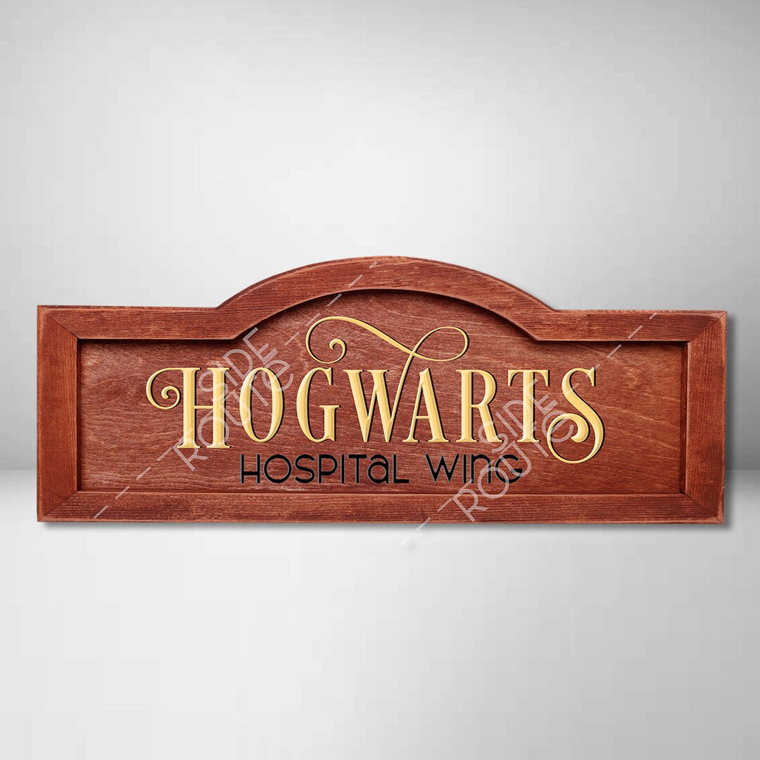 Hogwarts Hospital Wing Get Well Sign - Etsy