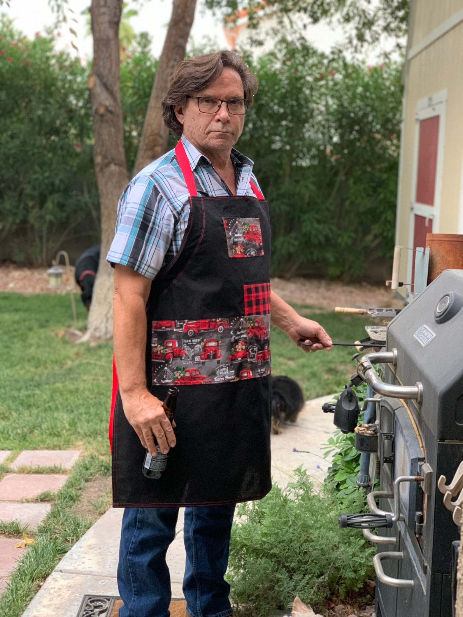 Vintage Red Truck Apron adult: One Size Fits Most - Etsy