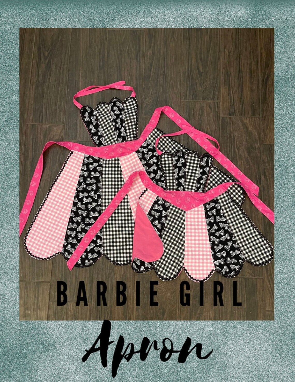 Barbie Girl Apron (child) - Etsy