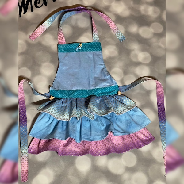 Mermaid Apron - Etsy