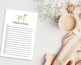 Personalized Dog Sticky Notes // Customize With Any Text // 50 Stickies ...