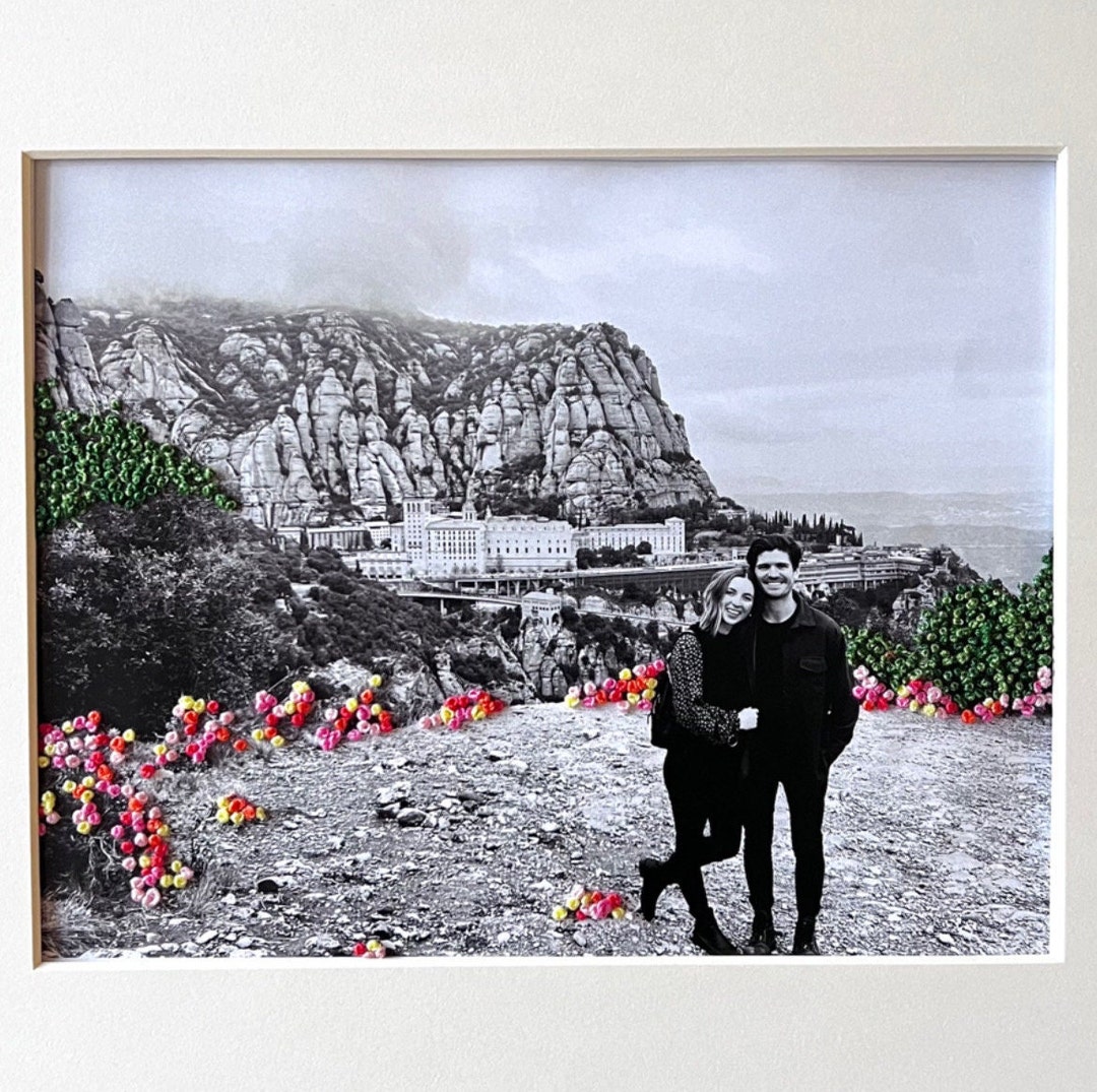 Custom Hand Embroidered Photographs - Etsy