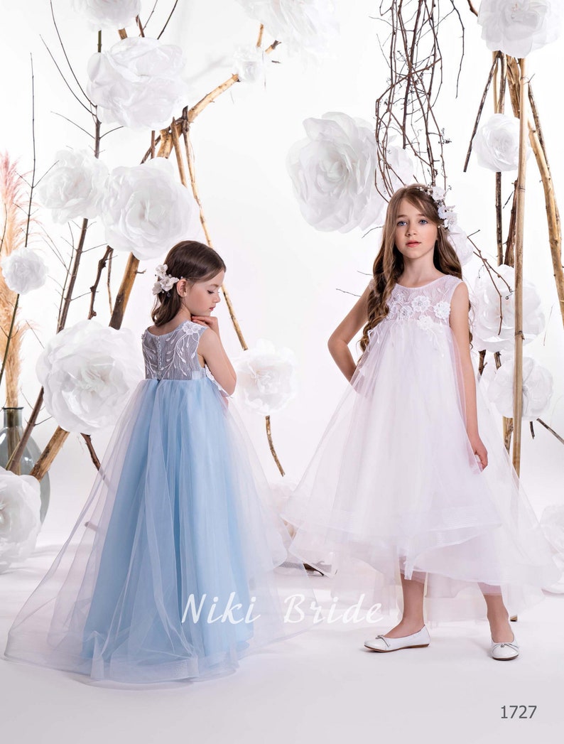 Delicate Tulle Dress With High Waist. the Bodice is Created by - Etsy