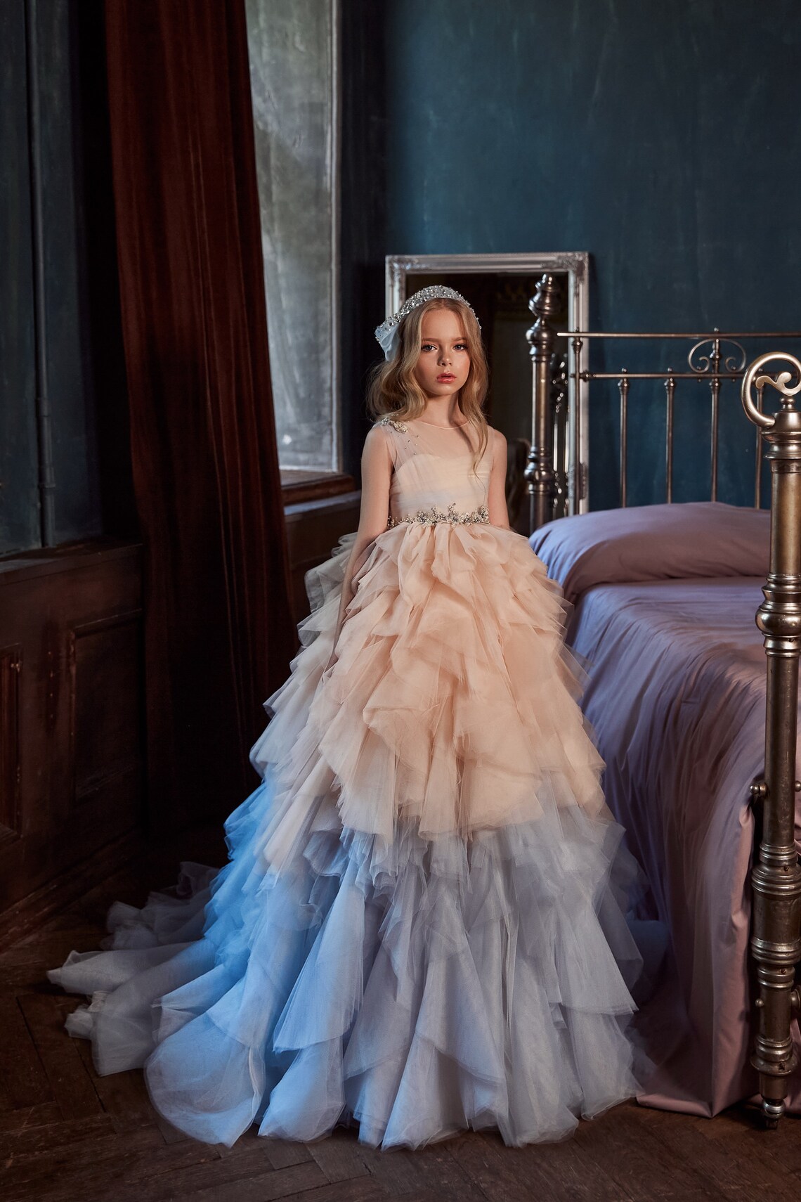 Delicate Tulle Swan Dress With Layered Skirt. the Dress is - Etsy