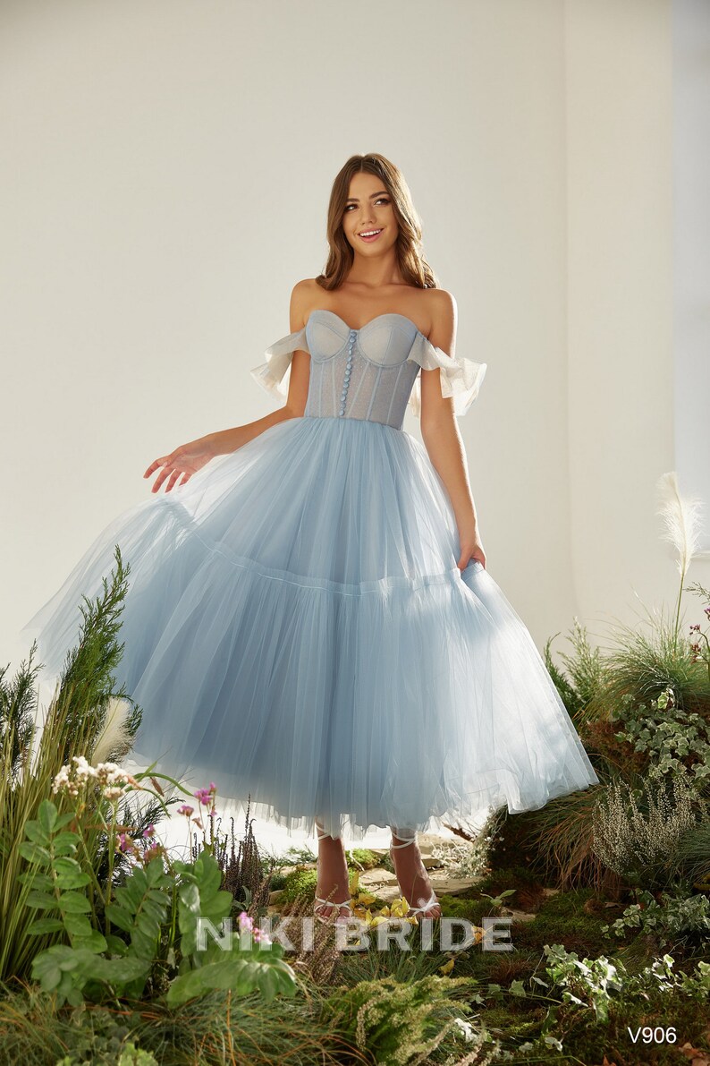 Delicate Tulle Dress With Wing Sleeves Lavender Dress Created | Etsy