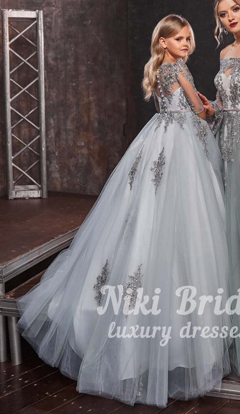 A Delicate Dress Created by Tulle and Expensive Lace. Dress | Etsy