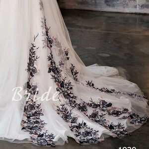 Graduation Dress With Lace Corset and a Train With a Lace Wedge ...