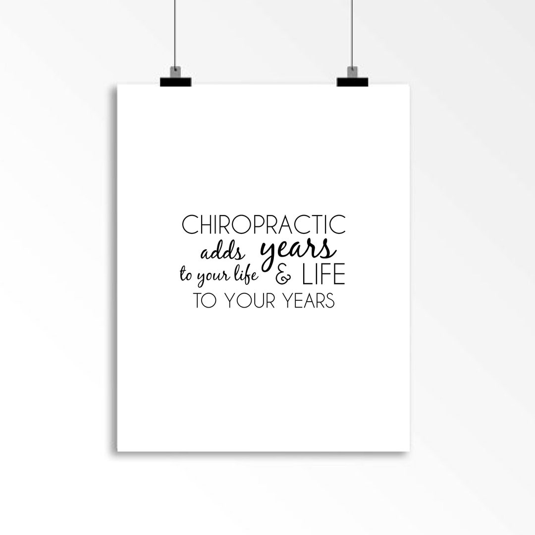 Modern Chiropractic Art, Chiropractor Gift, Chiropractic Poster ...