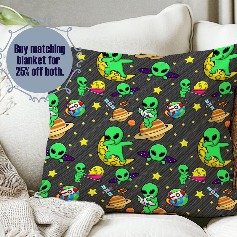 Alien Pillow - Etsy