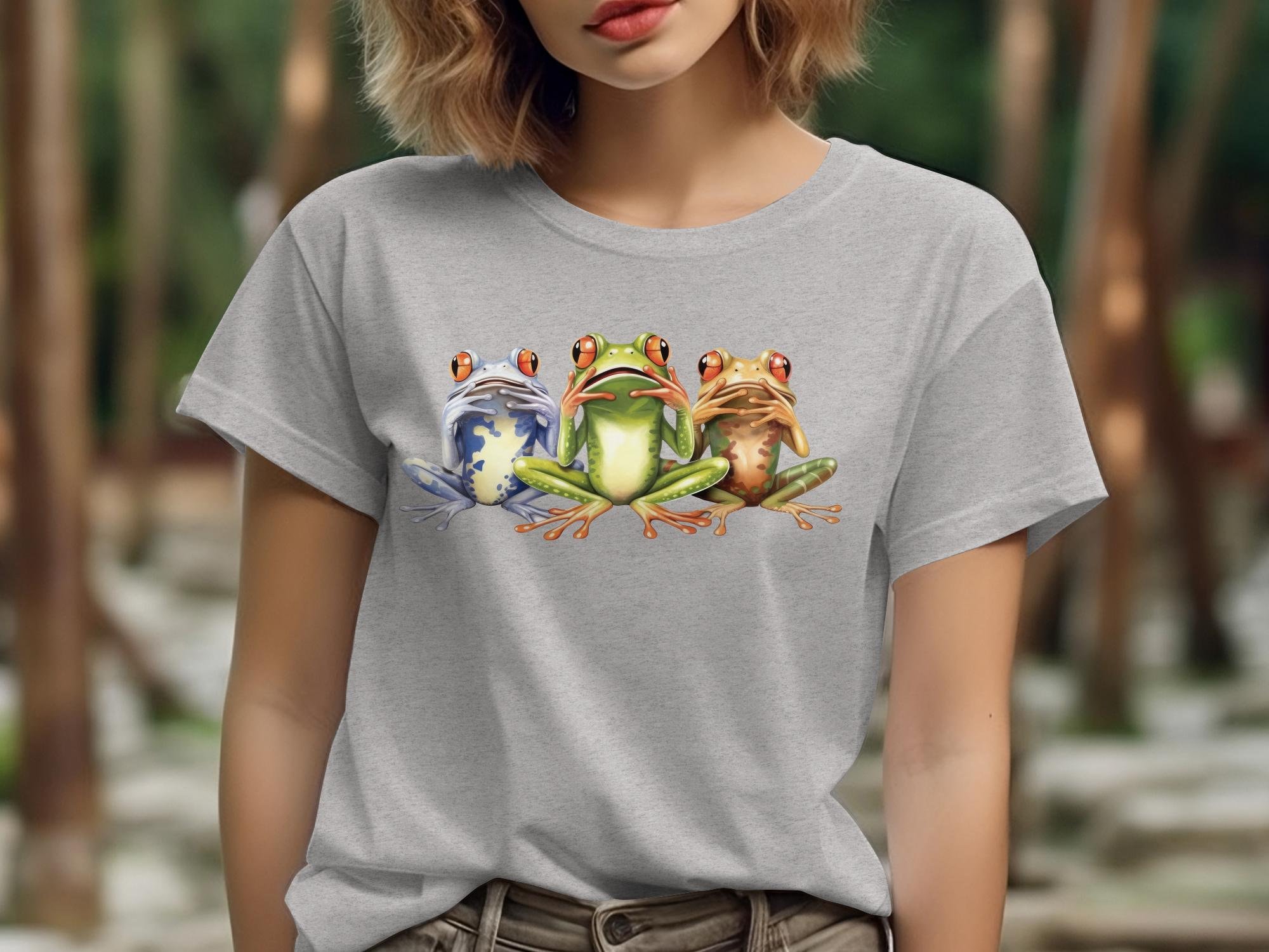 Cute Frogs Shirt, Goblincore Clothing, Frog Shirt, Aesthetic Frog Shirt, Animal Lover Shirt ...