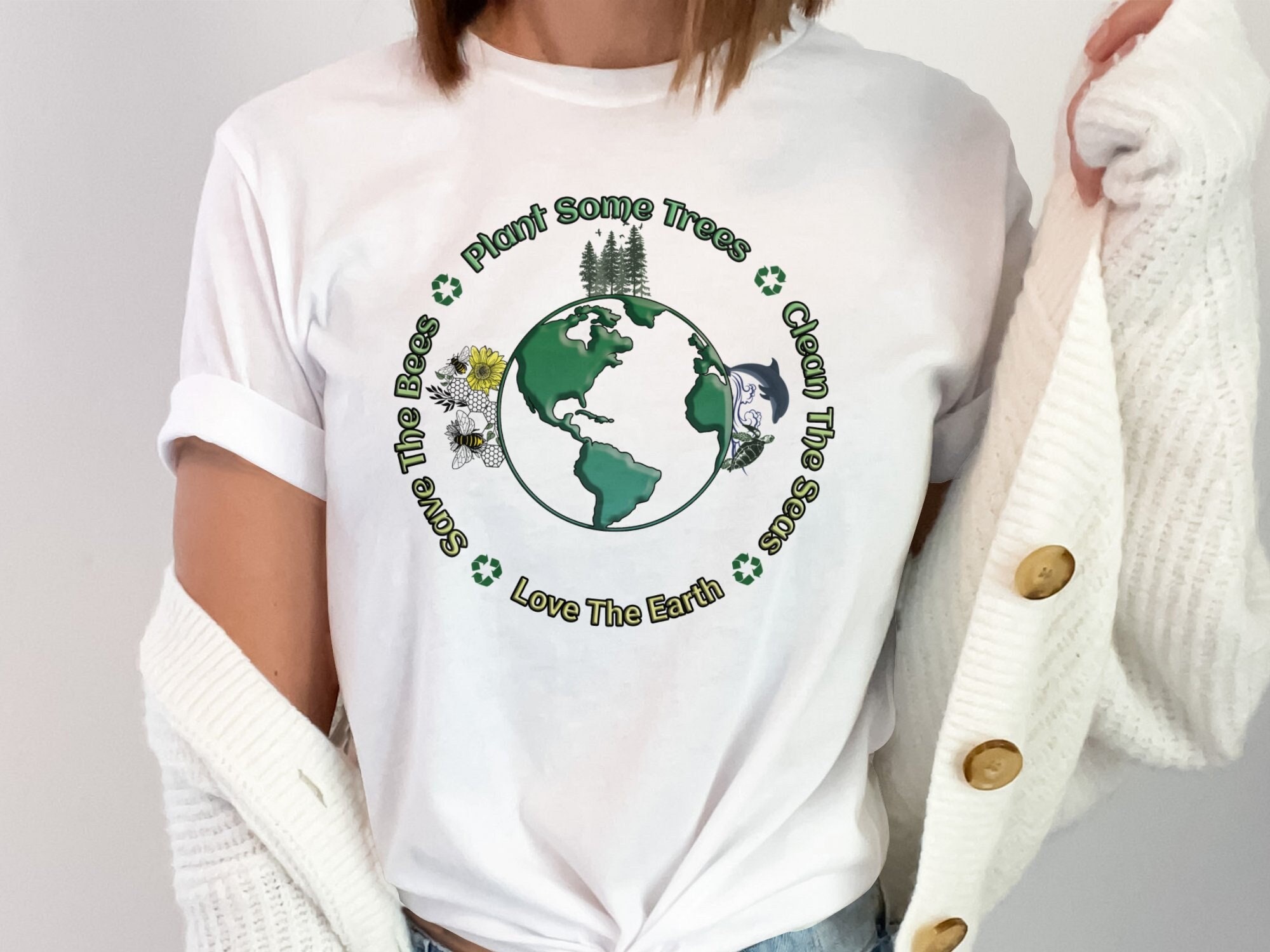 Save the Earth Shirt, Climate Change Shirt, Environmental T-shirt ...