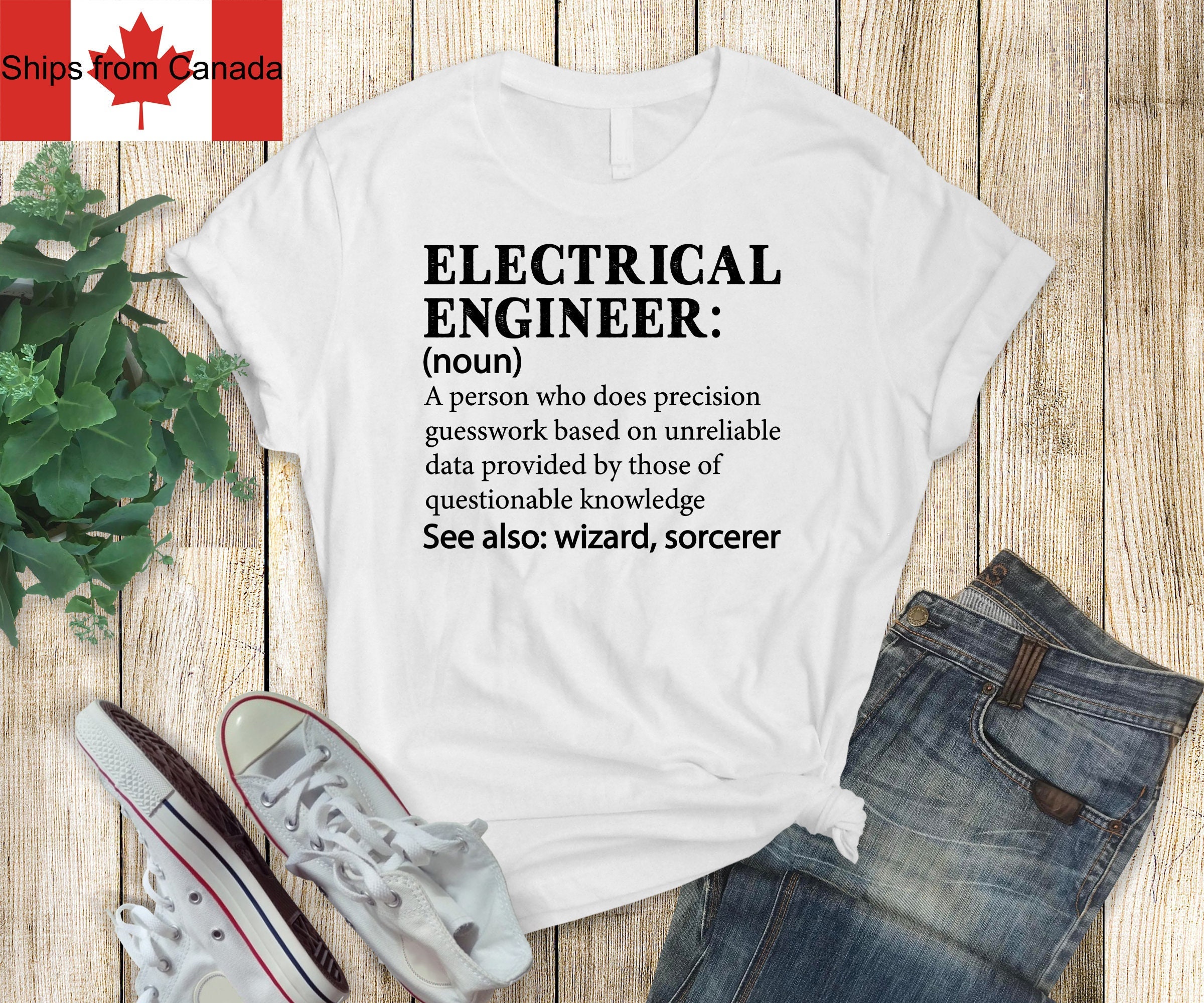 Electrical Engineer T Shirts Logo
