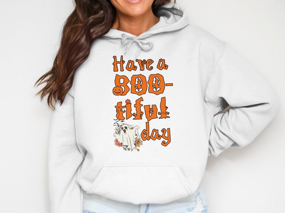 Have a Boo-tiful Day Ghost Shirt - Cute Halloween Pun T-shirt, Spooky ...