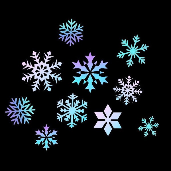Snowflake Decal - Etsy