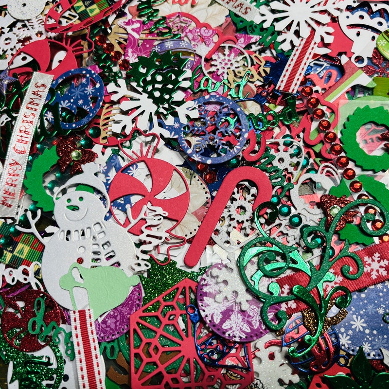 Christmas Die Cuts - Etsy