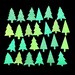 Embossed Paper Pine Trees for Card Making, Scrapbooking, Christmas Tree ...