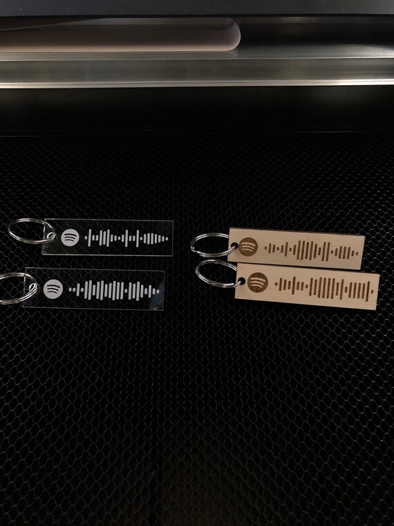 Spotify Code Keychains Song or Playlist | Etsy