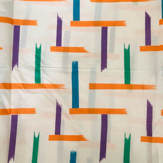 Multi Colored Cotton Fabric by the Yard - Etsy