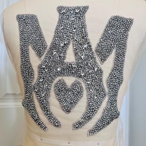 Amiri Rhinestone Applique/ Amiri Sewn/iron on Rhinestone Patches / #149 ...