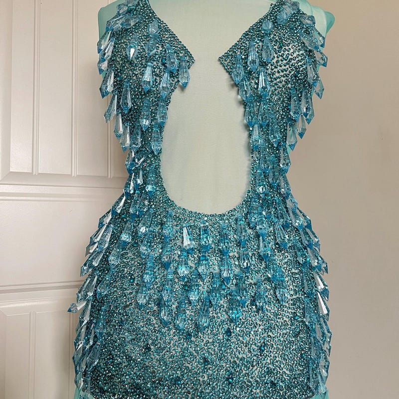 Turquoise Dress - Etsy
