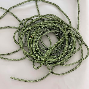 5mm Rhinestone Cord/ Rhinestone Rope/ Rhinestone Trim per Yard/ 36 ...