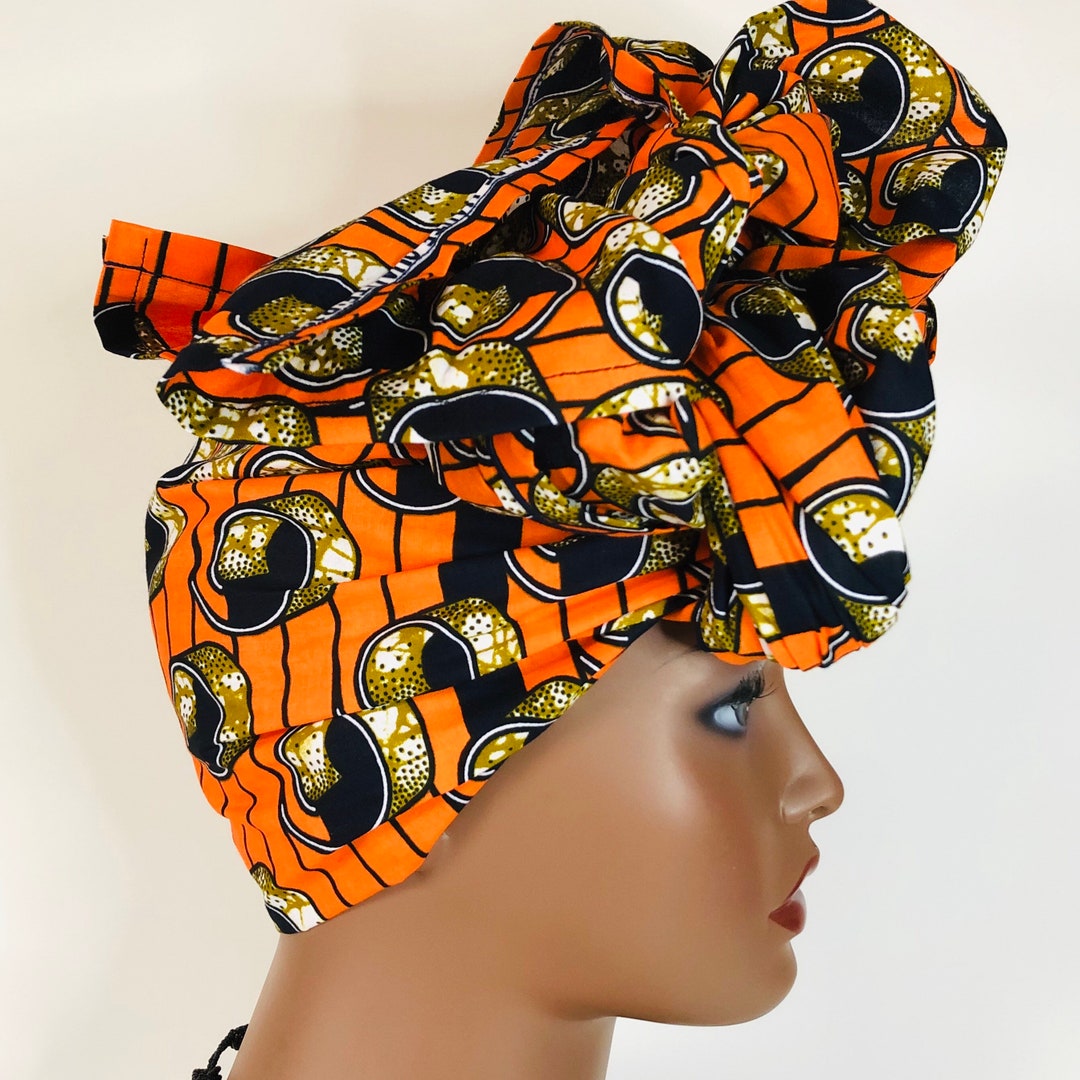 Beautiful African Print Head Wrap/ankara Head Scarf/bandeaux - Etsy