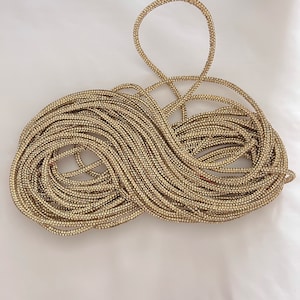 5mm Rhinestone Cord/ Rhinestone Rope/ Rhinestone Trim per Yard/ 36 ...