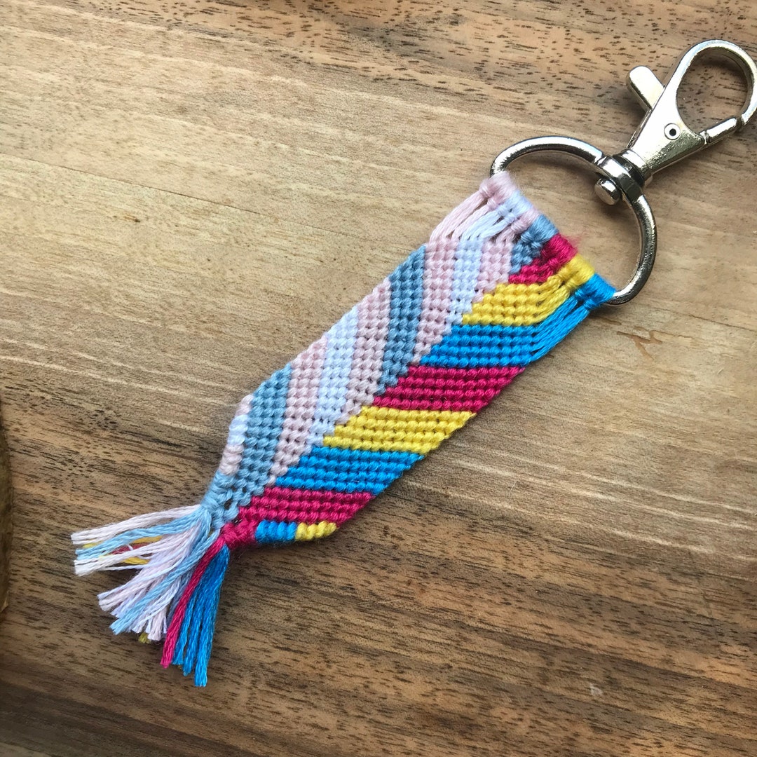 Transgender and Pansexual Pride Flag Keychain - Etsy