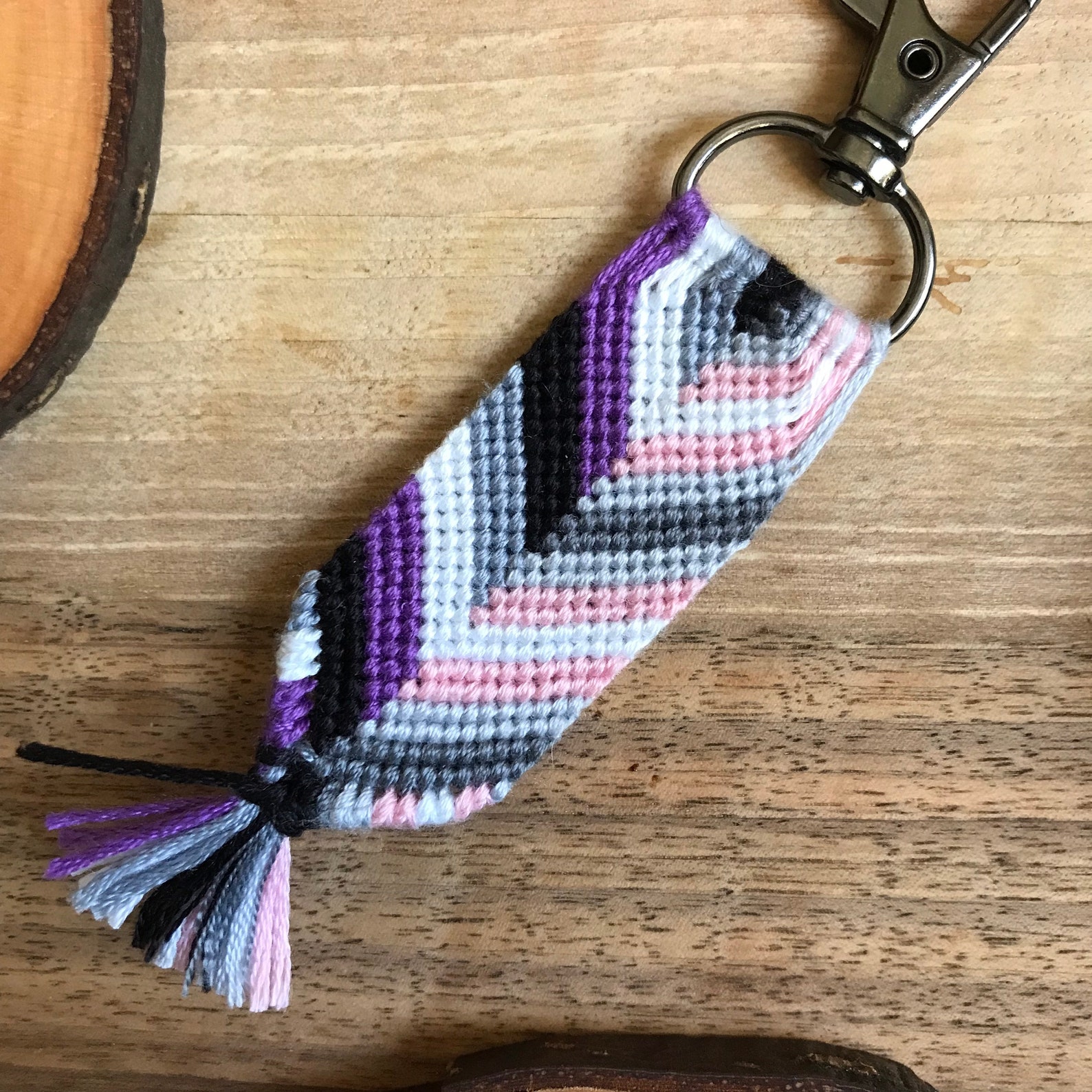 Custom Pride Keychain Any Pride Flag Combination - Etsy