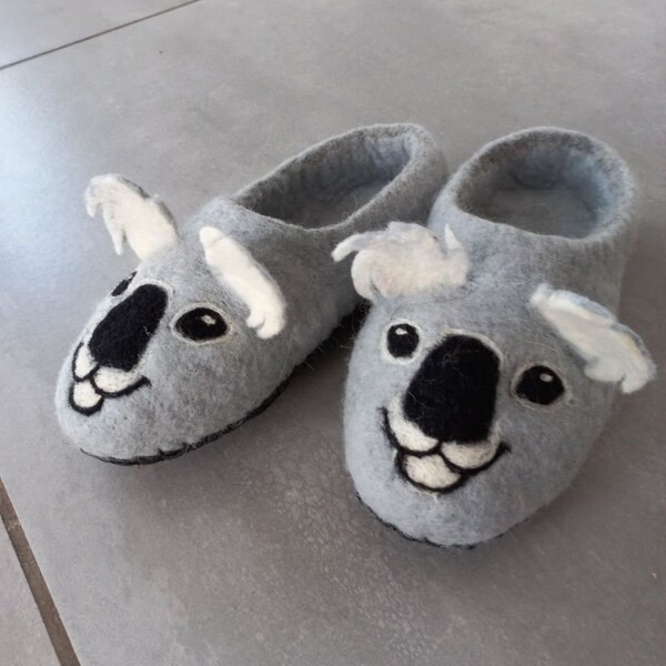 Animal Slippers - Etsy