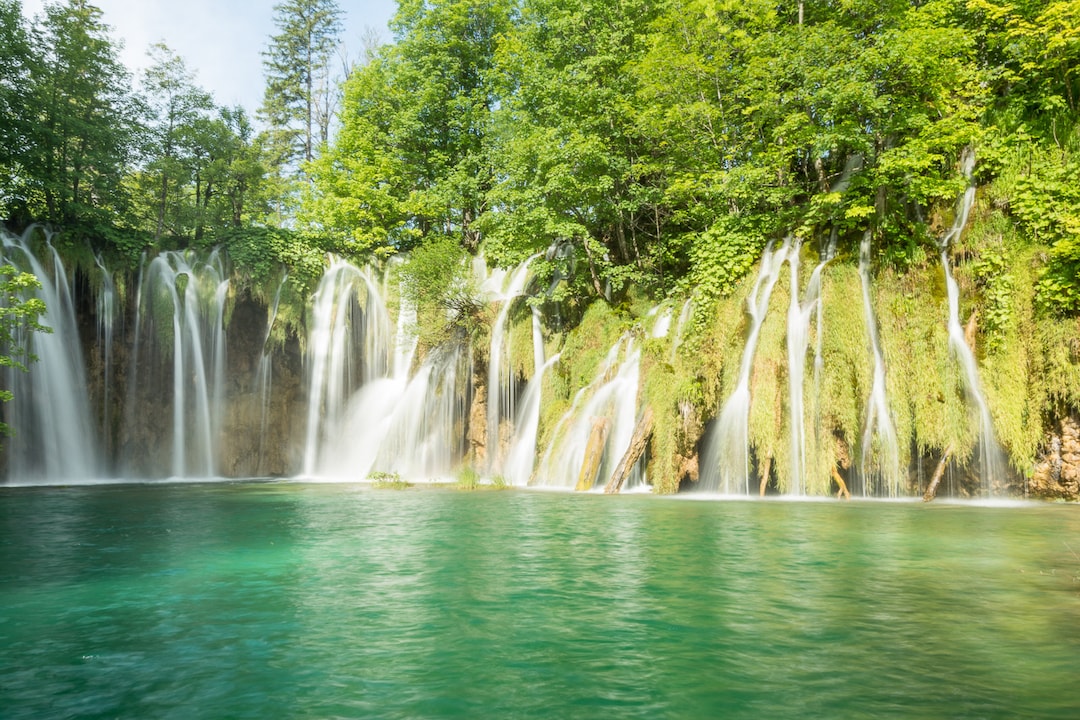 Waterfall Photograph, Cascade Picture, Croatia Wall Décor, Plitvice ...