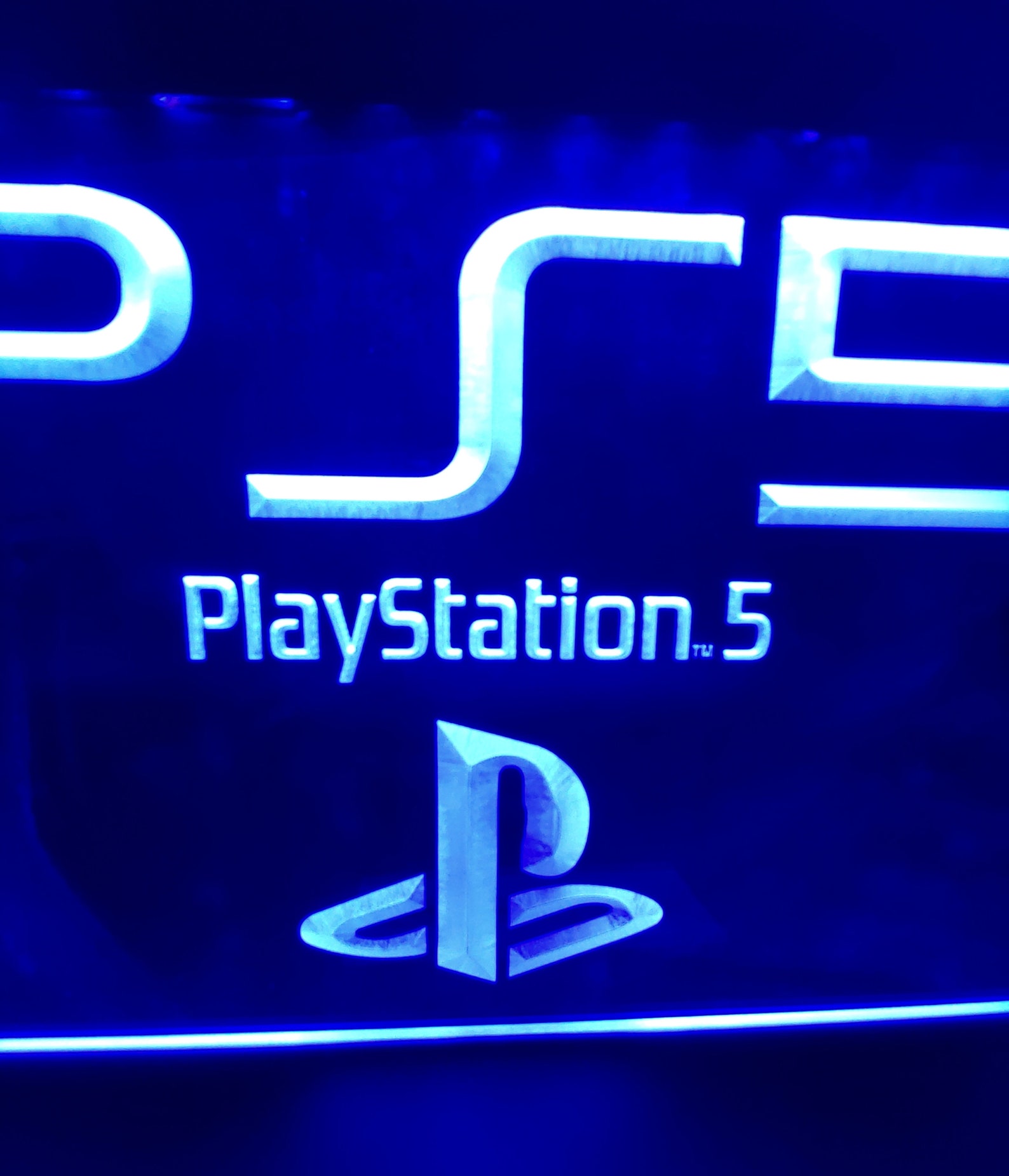 New 3D PLAYSTATION PS5 812 Edge Lit LED Sign - Etsy