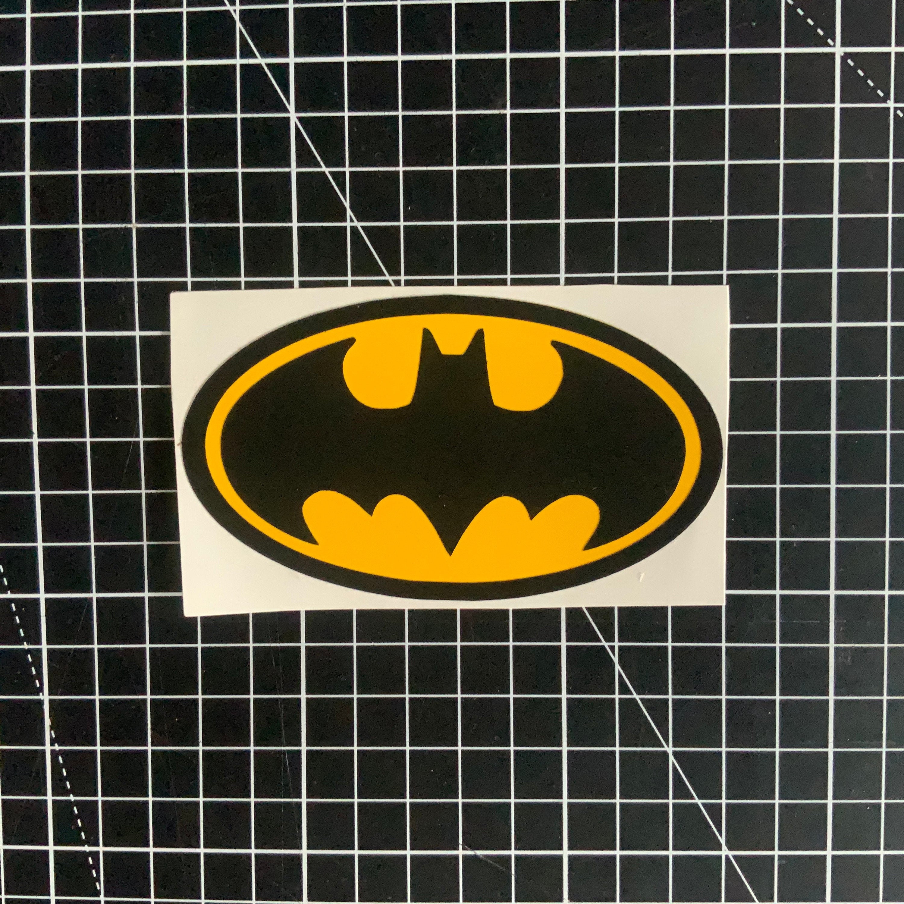 Batman Logo Vinyl Decal Multiple Variations Gotham Sticker Etsy
